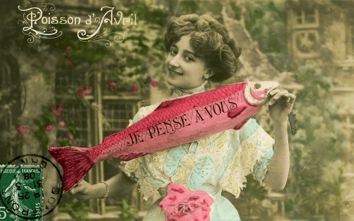 Poisson d’avril: fishy French April Fool's Day