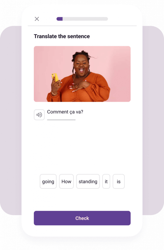 Quirky French learning app for adults | Lilata